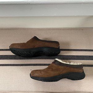 Merrell | Shoes | Merrell Encore Chill Stitch Womens 8 Brown Clog ...